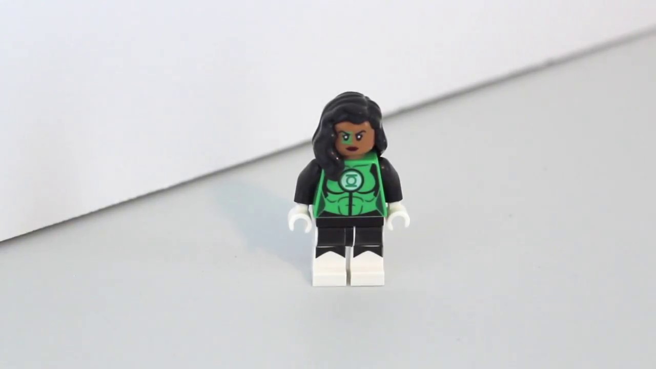 Lego DC Superheroes Green Lantern Jessica Cruz Minifigure - YouTube