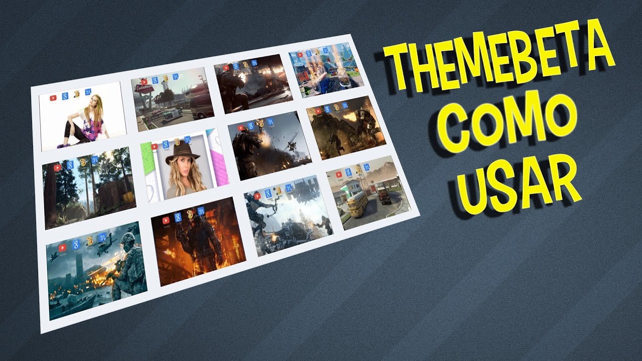 Como usar o themebeta para fazer Themes para Google Chrome - YouTube