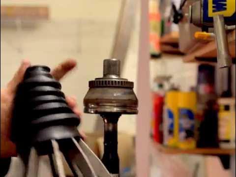 How to replace a CV constant velocity boot in 30 seconds without removing the axle or joint ...