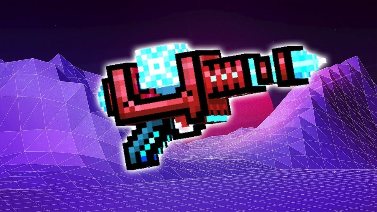 Pixel gun snow blaster - YouTube