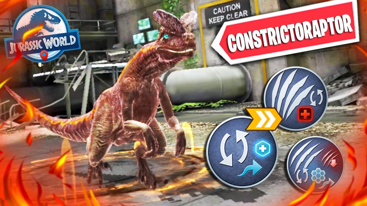 EL MEJOR HÍBRIDO CONSTRICTORAPTOR Jurassic World Alive - YouTube