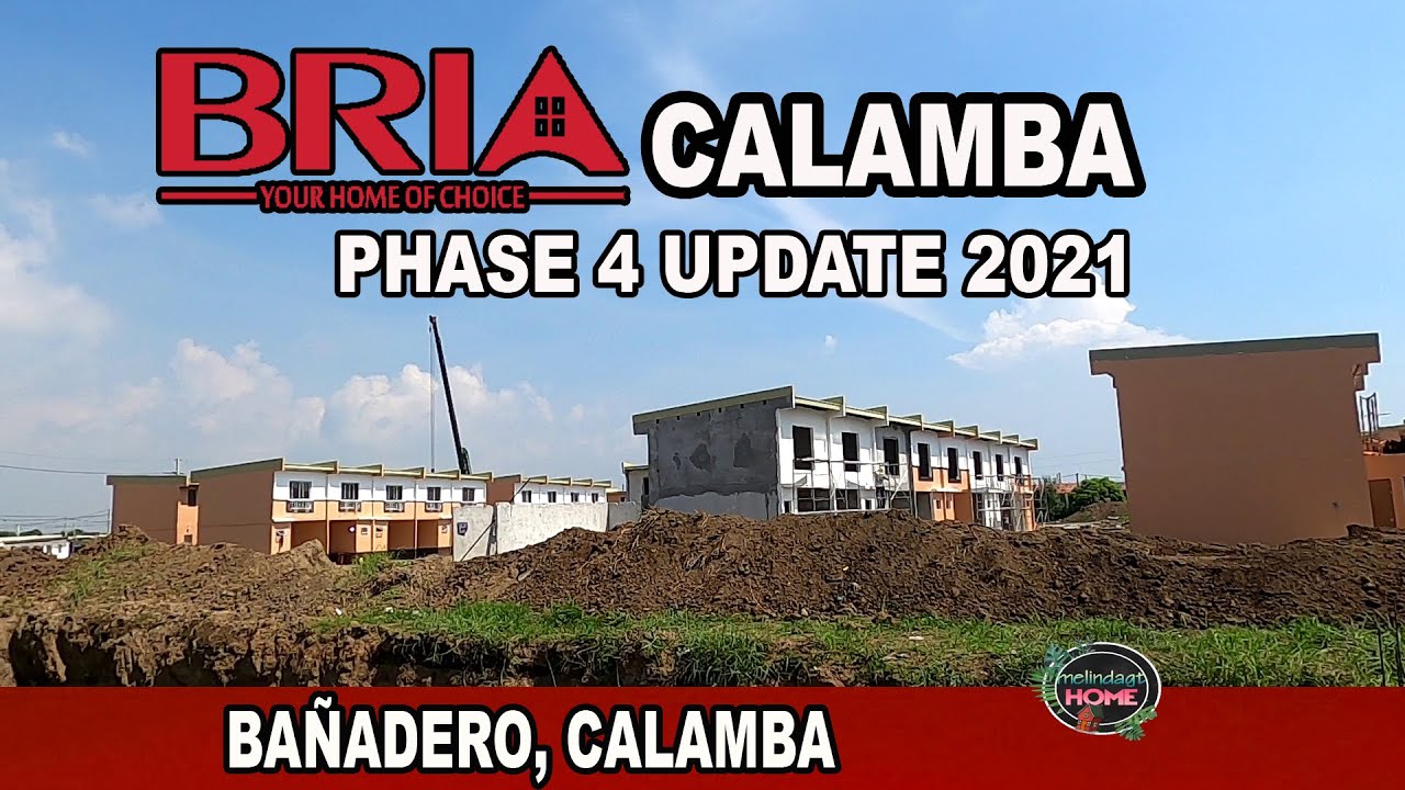 Phase 4 update Bria Calamba Bañadero | house and lot in Calamba - YouTube