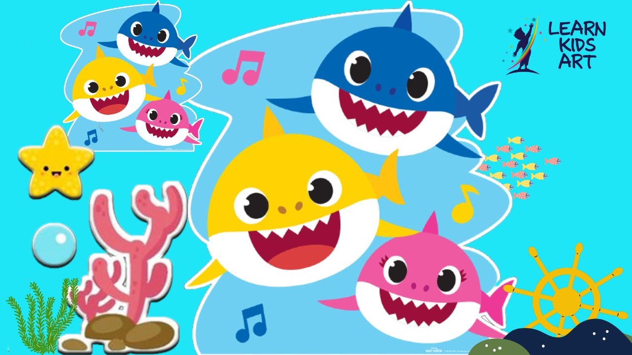 Baby Shark do do do do | Baby Shark Song for Kids | Baby Shark Fast ...