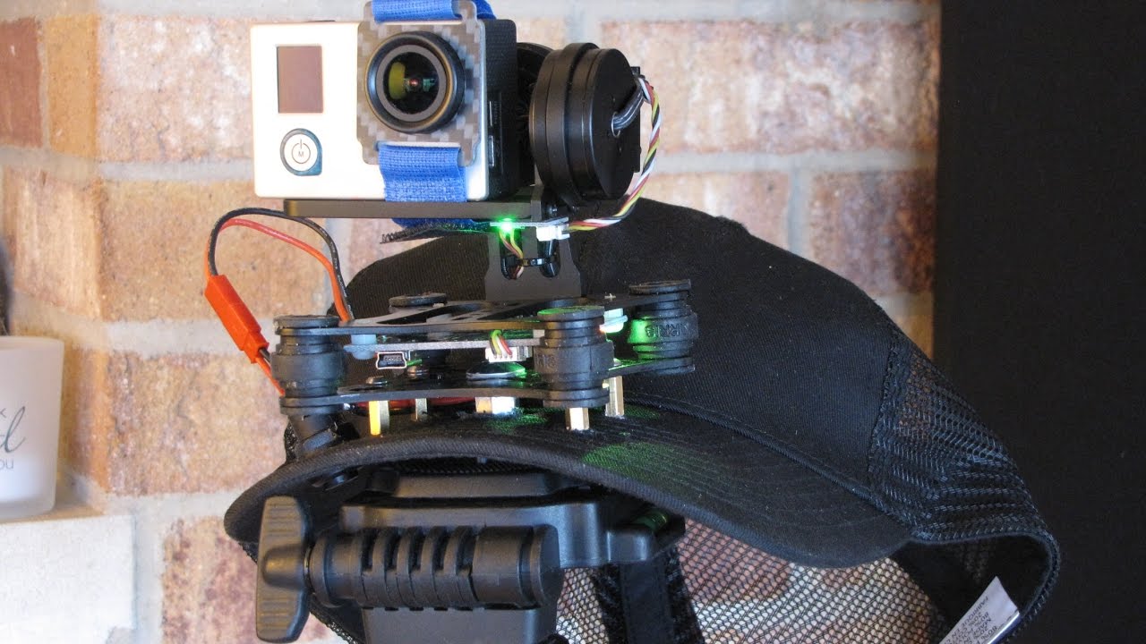 Camera Gimbal Hat, Gimbal Selfie Stick - Gimbal action camera hat mount ...