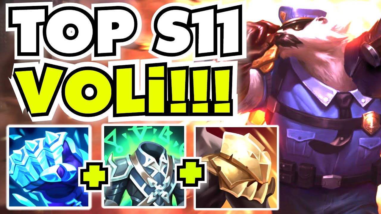 VOLIBEAR ES EL NUEVO META DE TOP!!!! VOLIBEAR TOP S11 LEAGUE OF LEGENDS ...