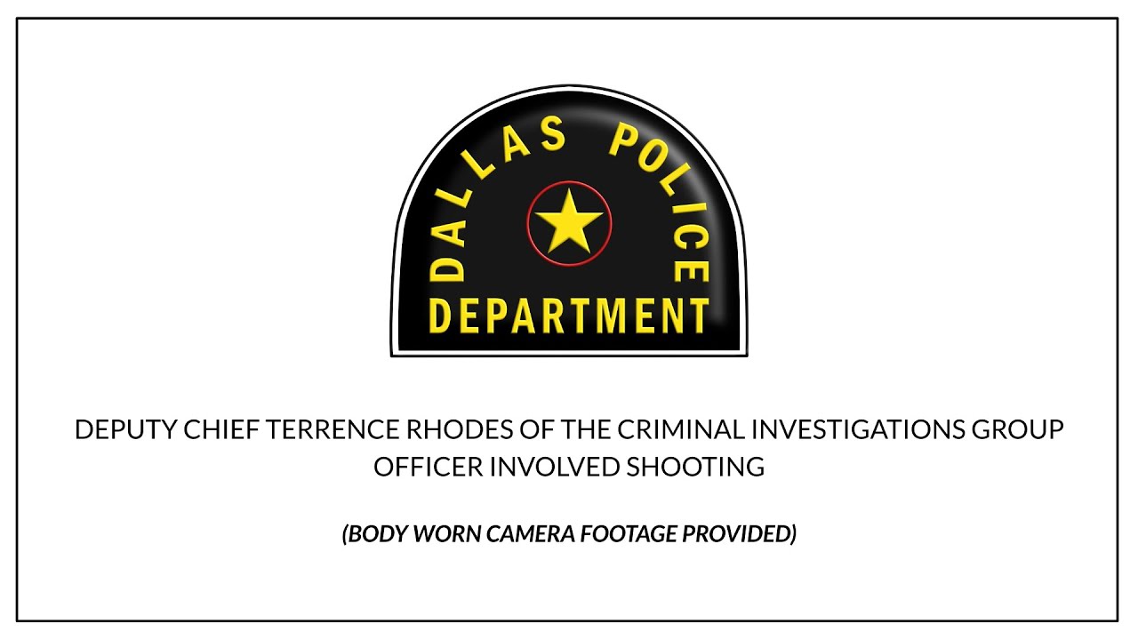 Dallas PD | Officer Involved Shooting Scyene and Second Avenue ...