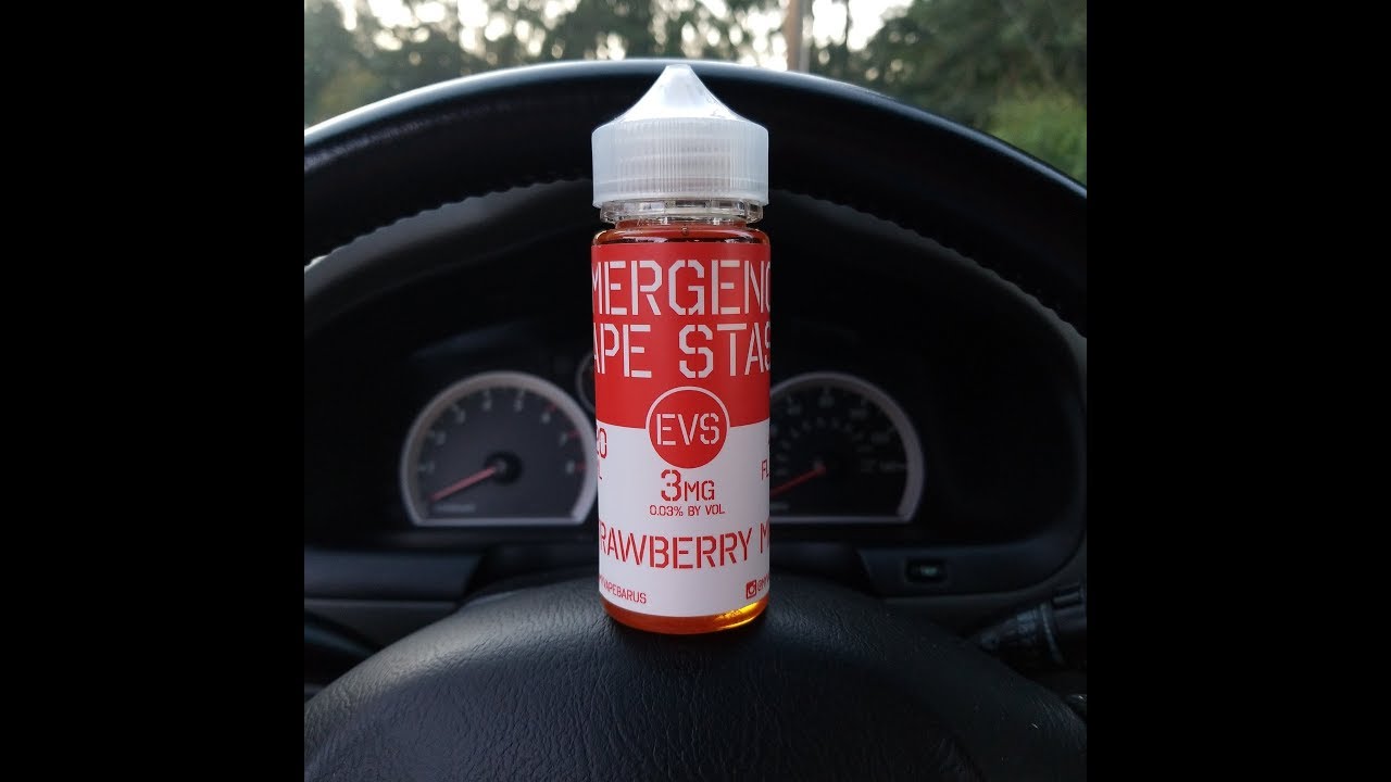 Emergency Vape Stash - Strawberry Milk - YouTube