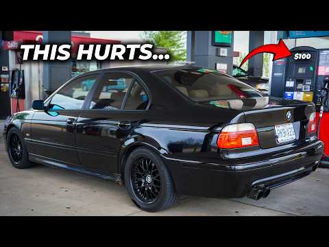 BMW E39 Gas Station POV Drive | 4K