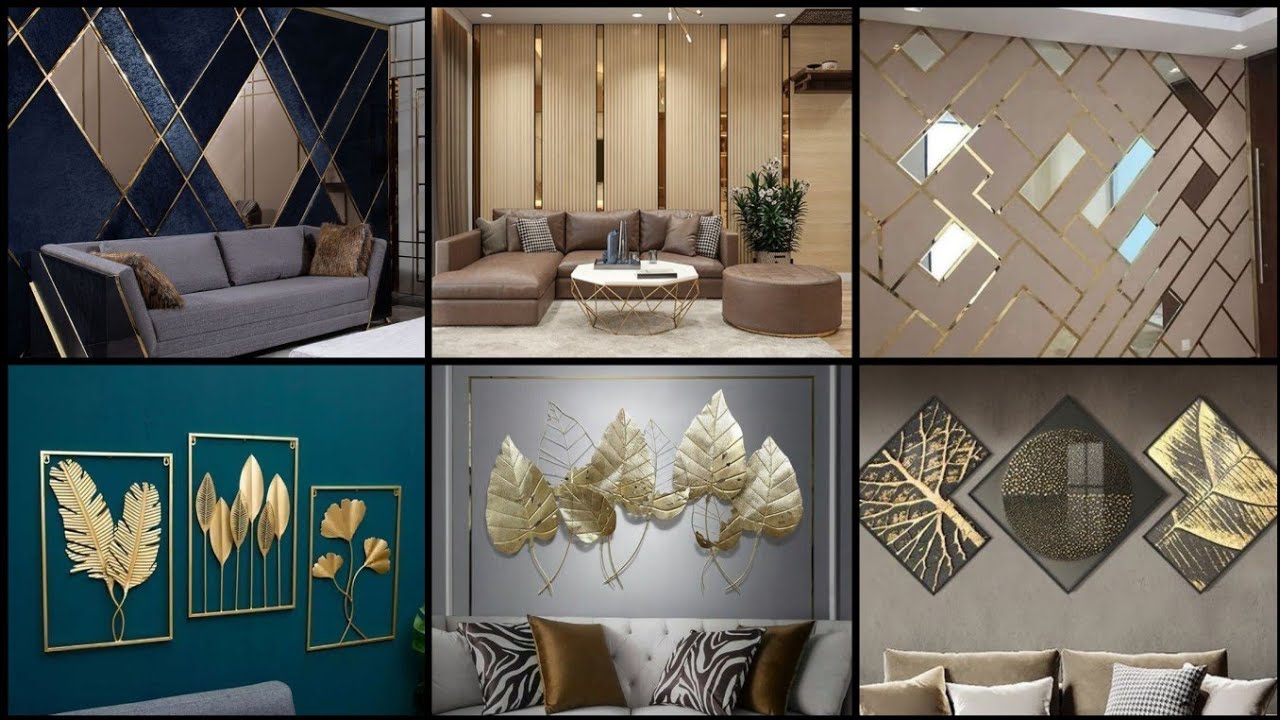 Modern Sofa Background wall Decoration || Wall Texture | Wall Design ...