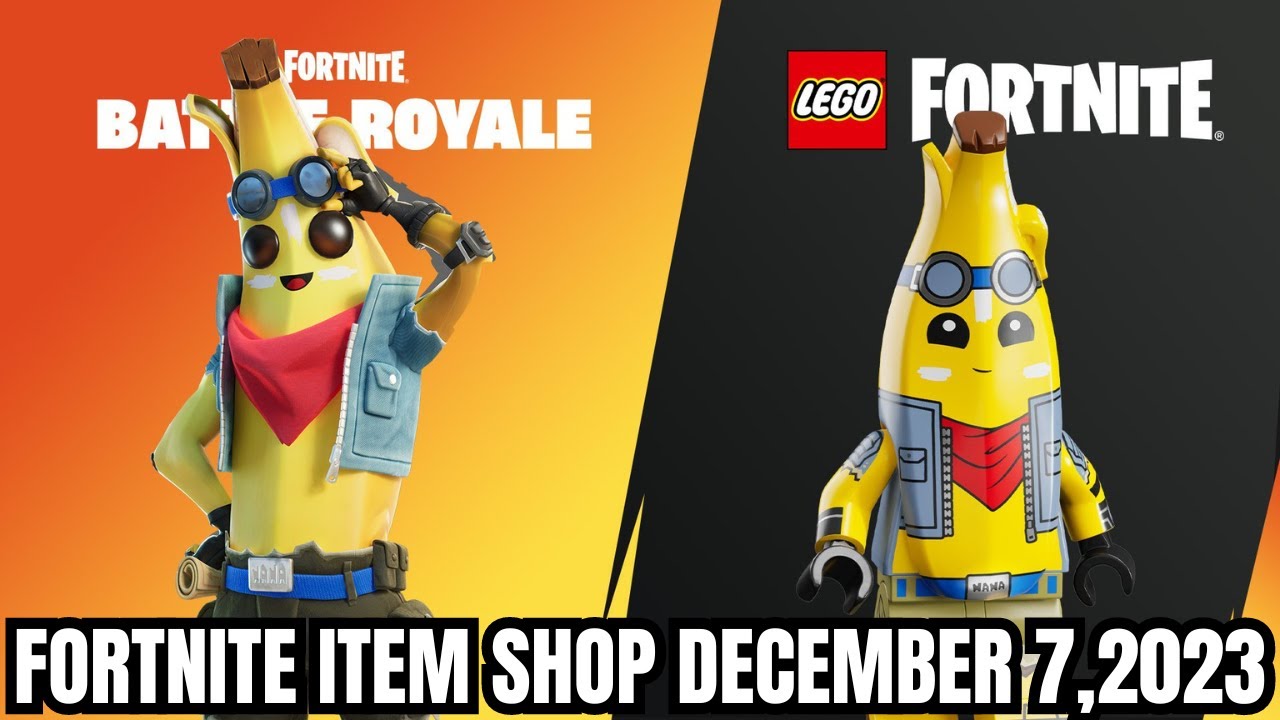 Fortnite Item Shop New Peely Skin & More! (December 7,2023) [Fortnite ...