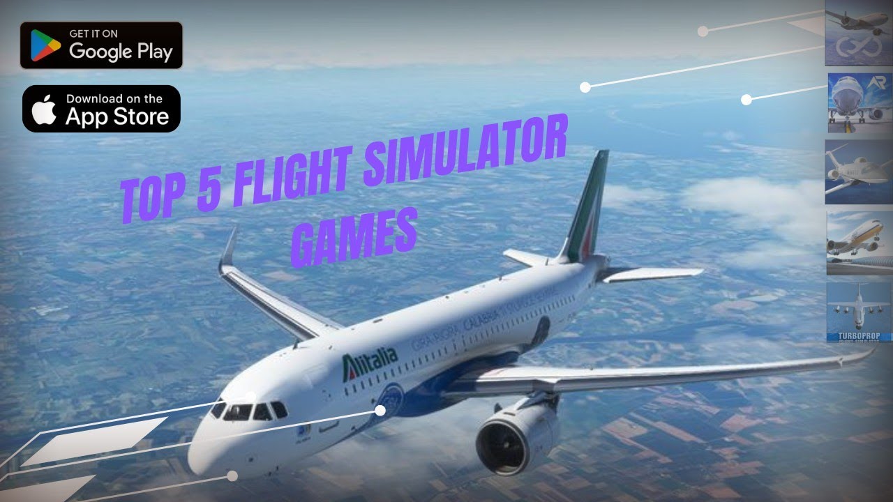 Top 5 Best Flight simulator Games for Android | Realistic Flight ...