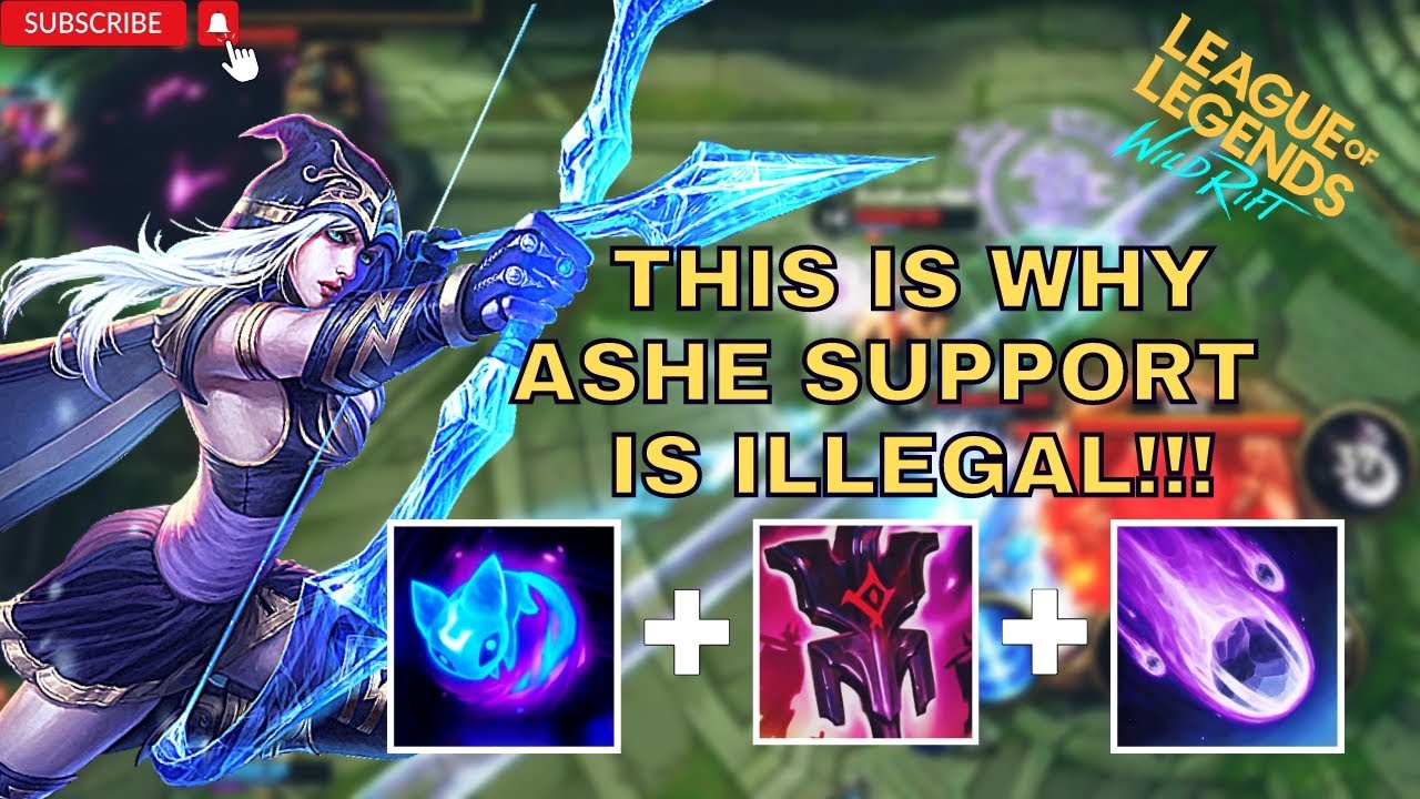SUPPORT ASHE IS 100% DISGUSTING!!! WILDRIFT RANKED GAMEPLAY|#wildrift #wildriftgameplay - YouTube