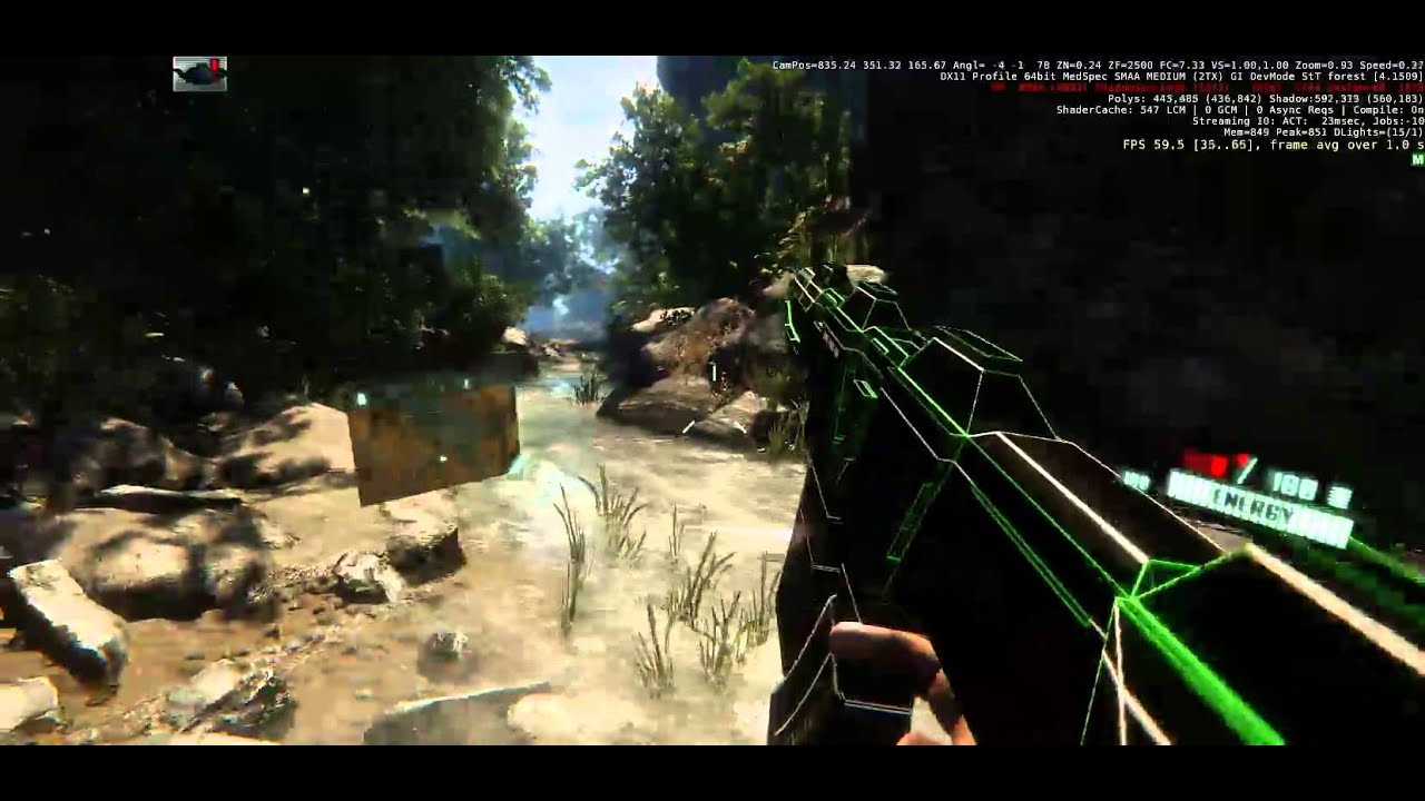 CryEngine 3.5.4 Custom Weapon with Proc Layer - YouTube