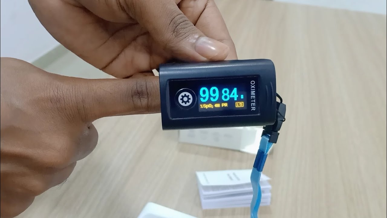 Unboxing a Pulse Oximeter machine and operating | Fingertip Oximeter ...
