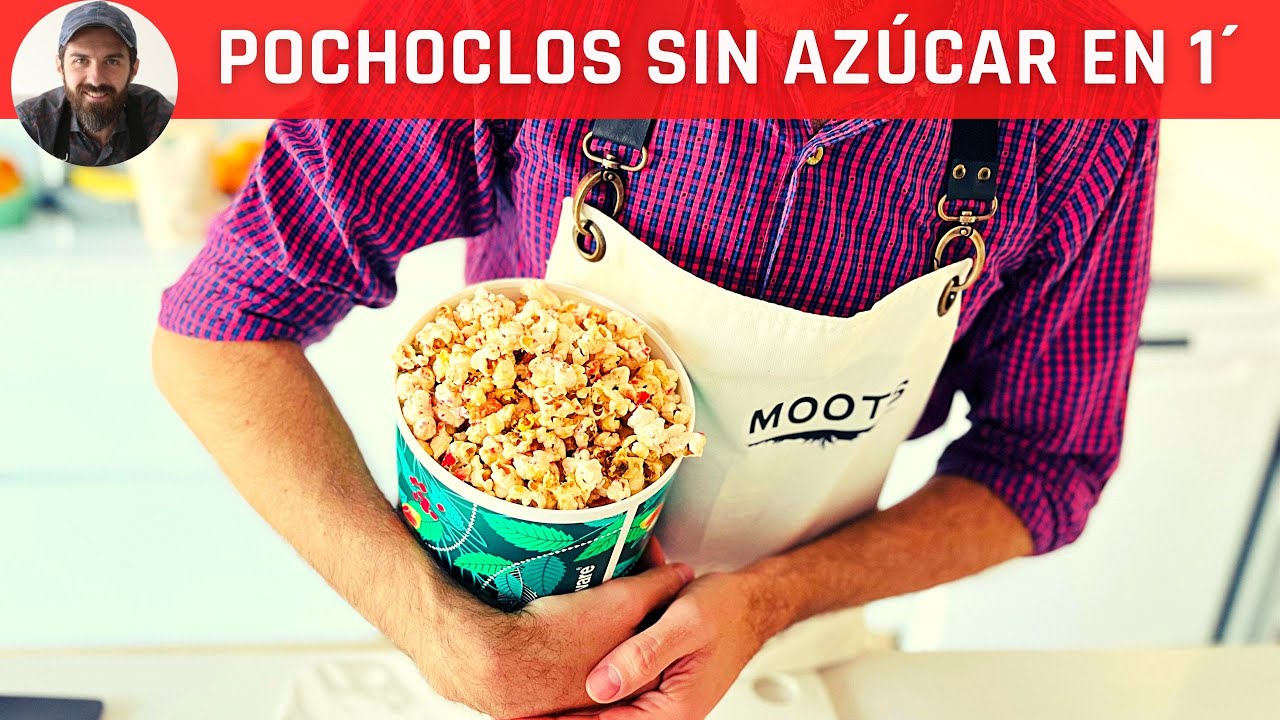 POCHOCLO SIN AZÚCAR (palomitas de maíz, popcorn) como los del cine ...