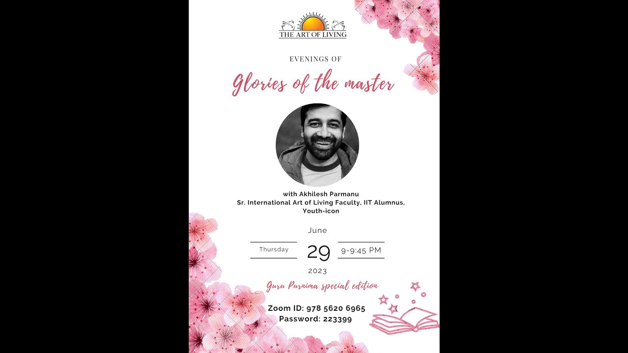 Glories of the Master - Guru Stories Session with IITian & @artofliving ...