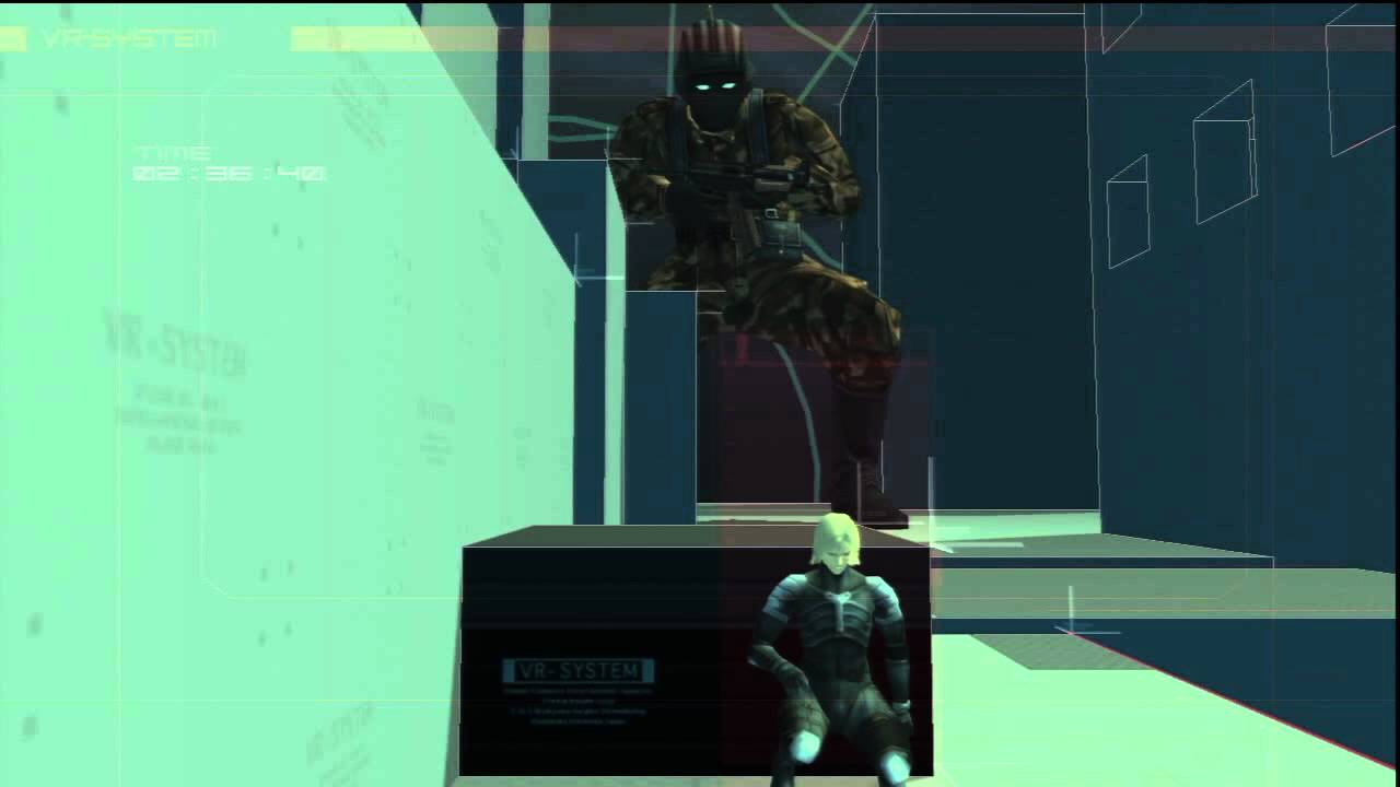 Metal Gear Solid 2 HD Collection: VR Training - Raiden Variety Mode 06 ...