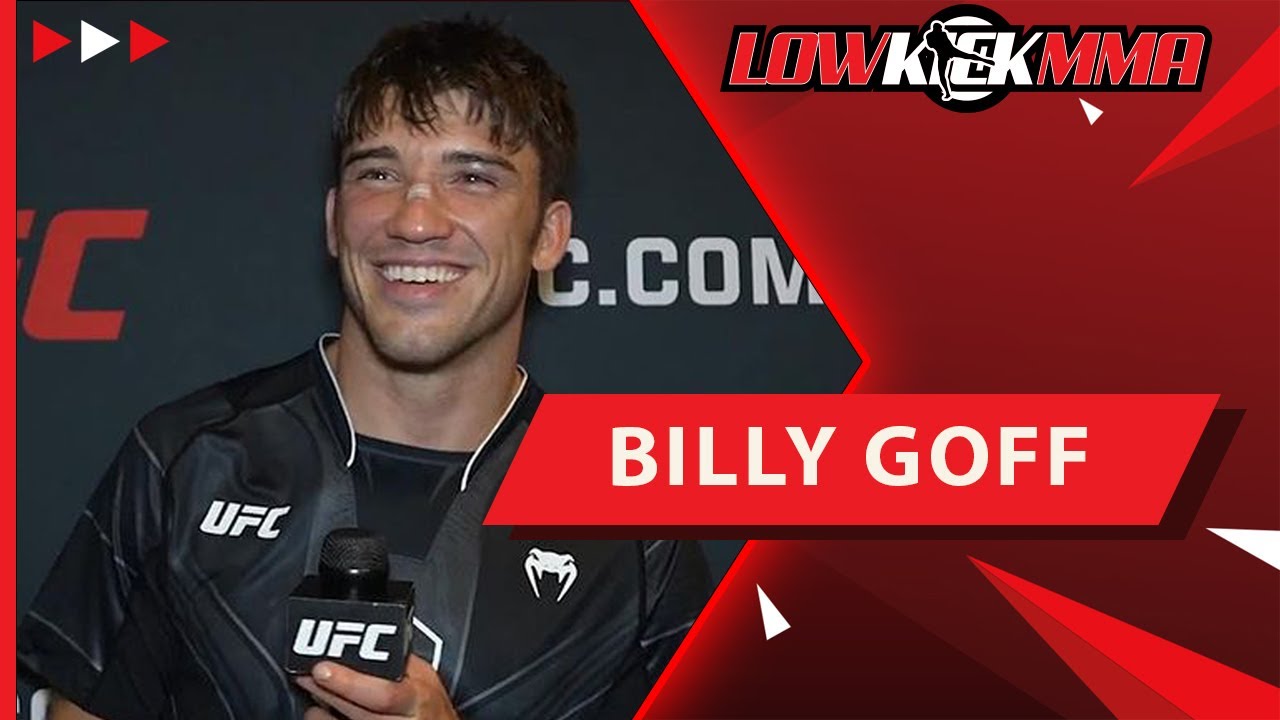 Billy Goff Previews UFC St. Louis Clash With Trey Waters | Talks ...