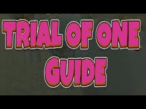 HOW TO BEAT TRIAL OF ONE *FOR BEGINNERS* - YouTube