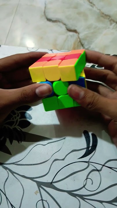 Make plans minus pattern on Rubik's Cube Without Algorithm #rubikcube #pattern #rubik #cube ...