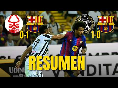 ⚽ Barça gana al Forest 💥 pero cae ante Udinese 😬 | Gol de Raphinha 🔵🔴FC BARCELONA