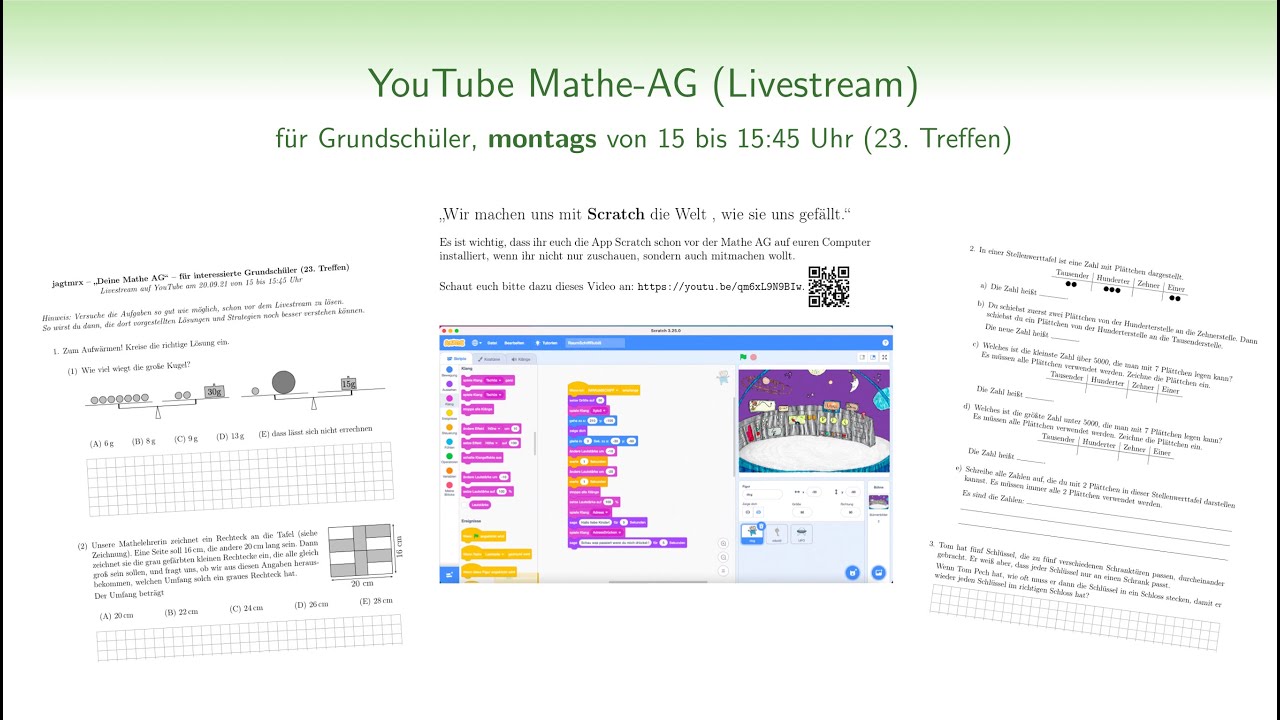#23 | Mathe AG für Grundschüler | Spielen, Denken, Knobeln und Tüfteln ...