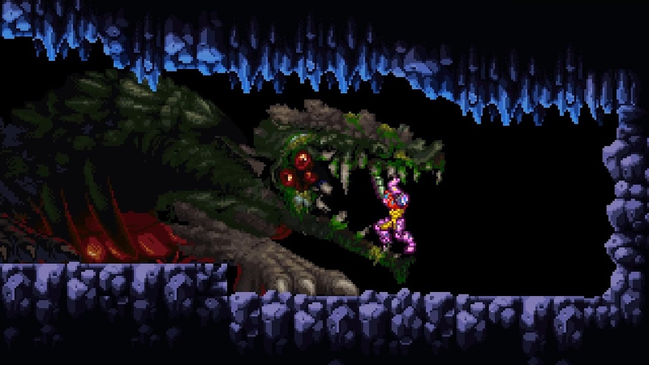 Metroid 2 Return Of Samus [AM2R] Fresh Playthrough Part 8 Omega Nest ...