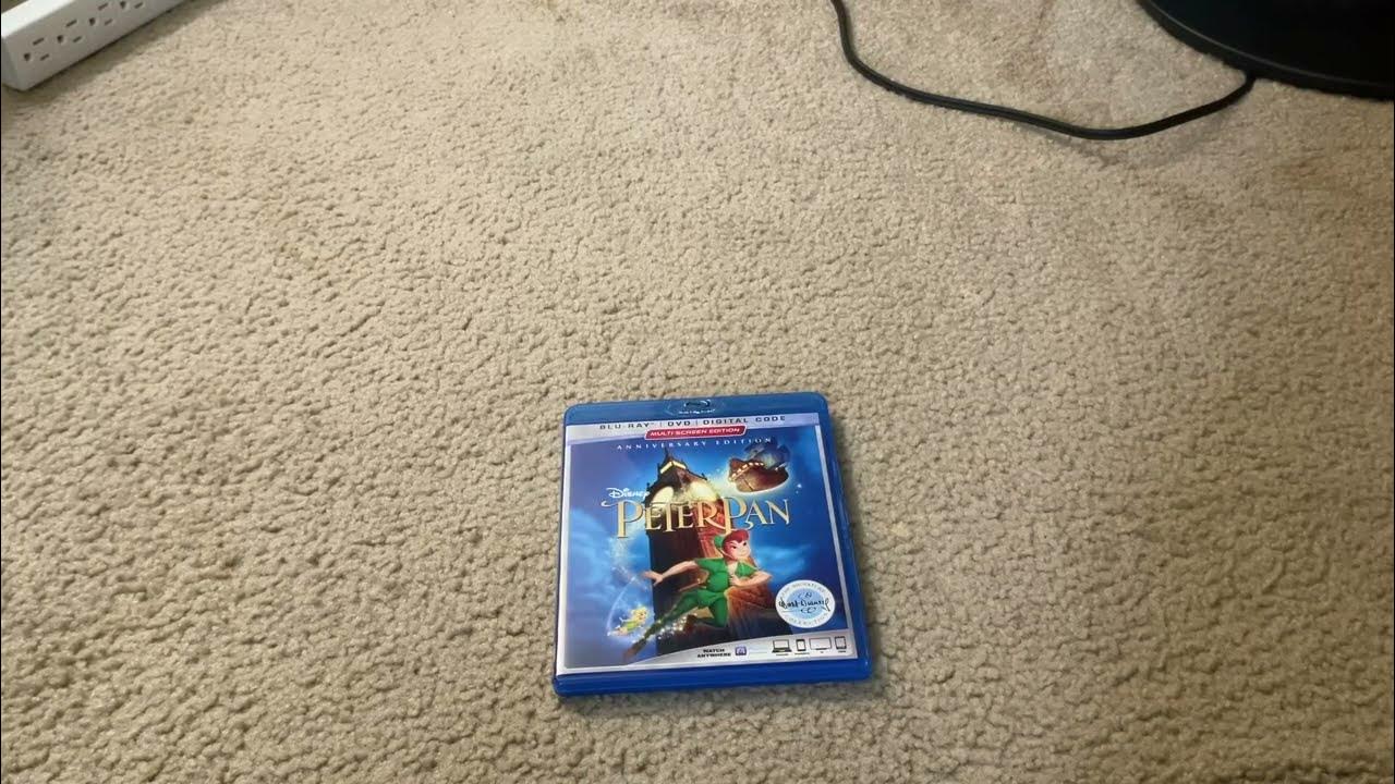 Walt Disney PETER PAN ANNIVERSARY EDITION SIGNATURE COLLECTION Blu-Ray Combo Pack Set Unboxing ...