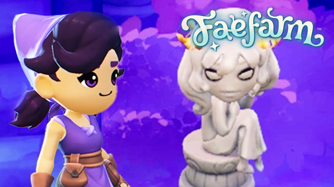 Beware the Weeping Angels!! - Fae Farm - Part 20 - YouTube