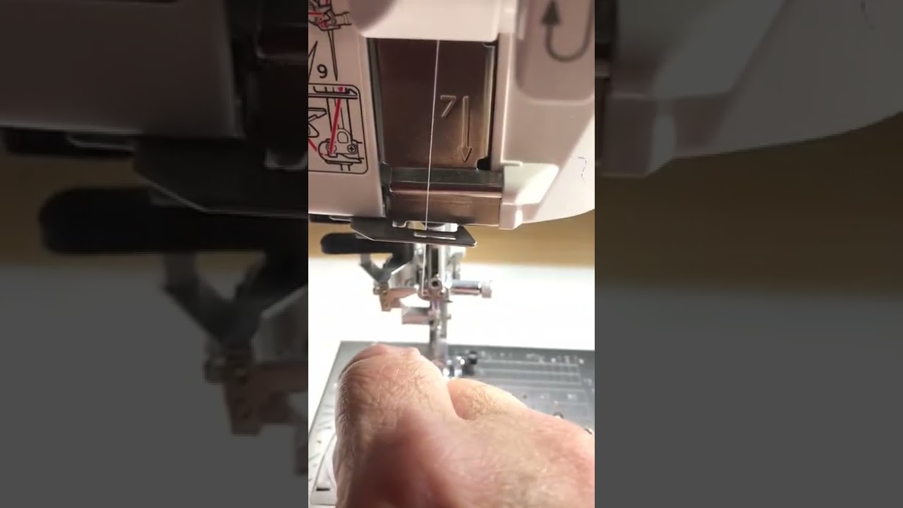 Janome M7 Automatic Needle Threader - YouTube