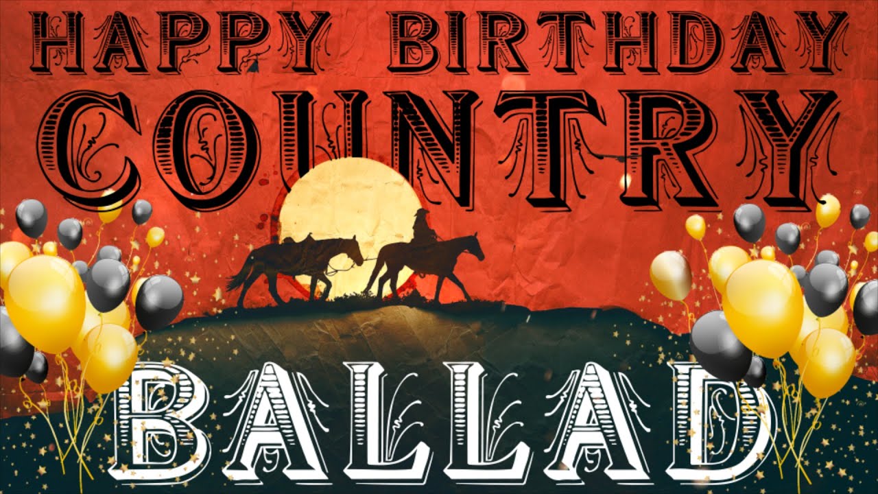 Happy Birthday to you song Country Ballad remix - YouTube