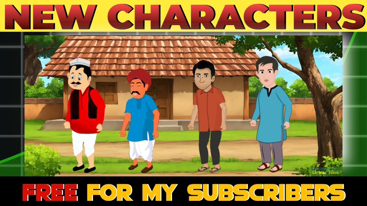 New characters for chroma toon || Brand New Characters || AS Cartoon ...