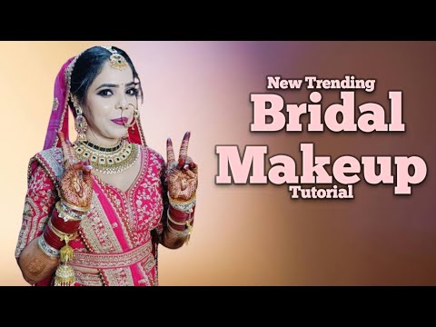 New trending glowing shuttle bridal makeup tutorial for beginners ...