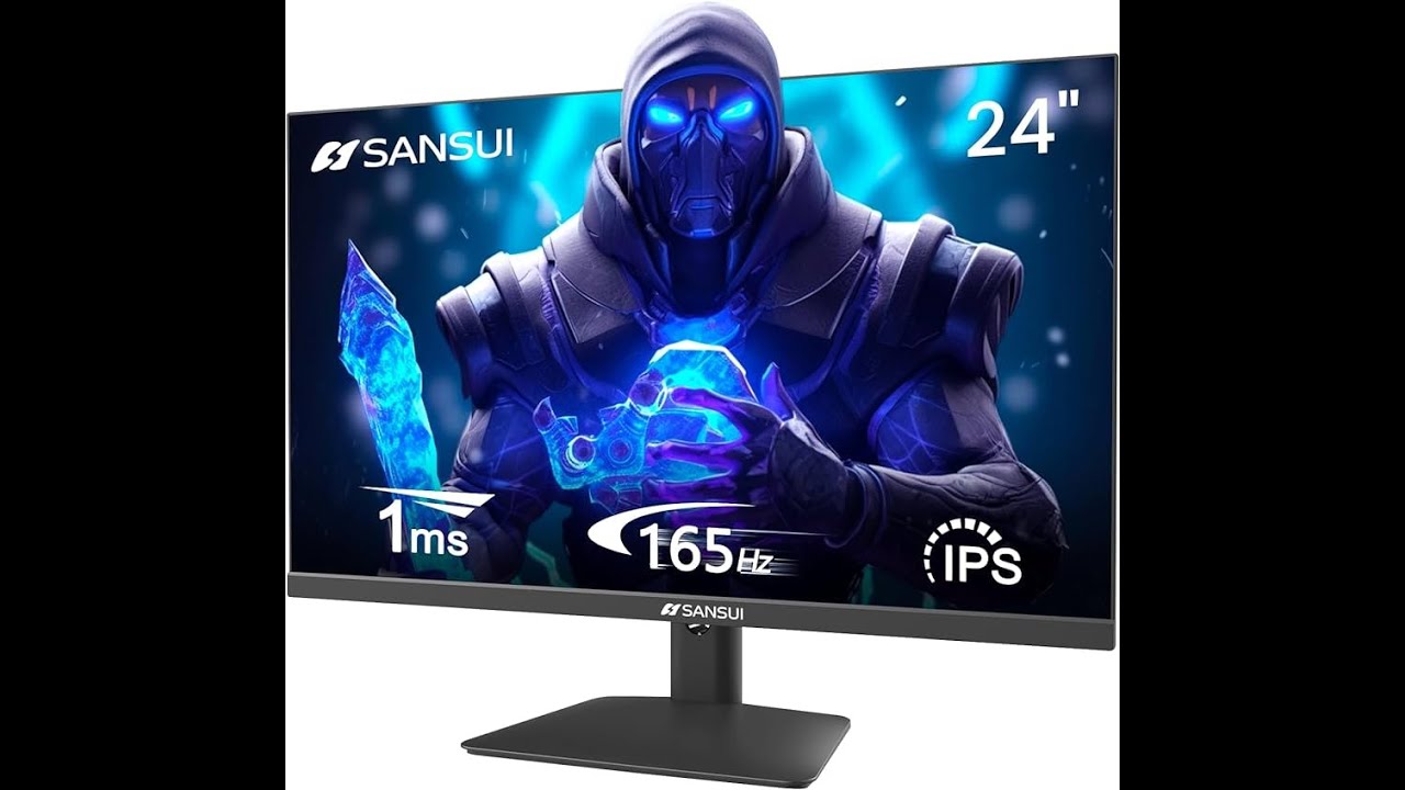 Sansui gaming monitor review - YouTube
