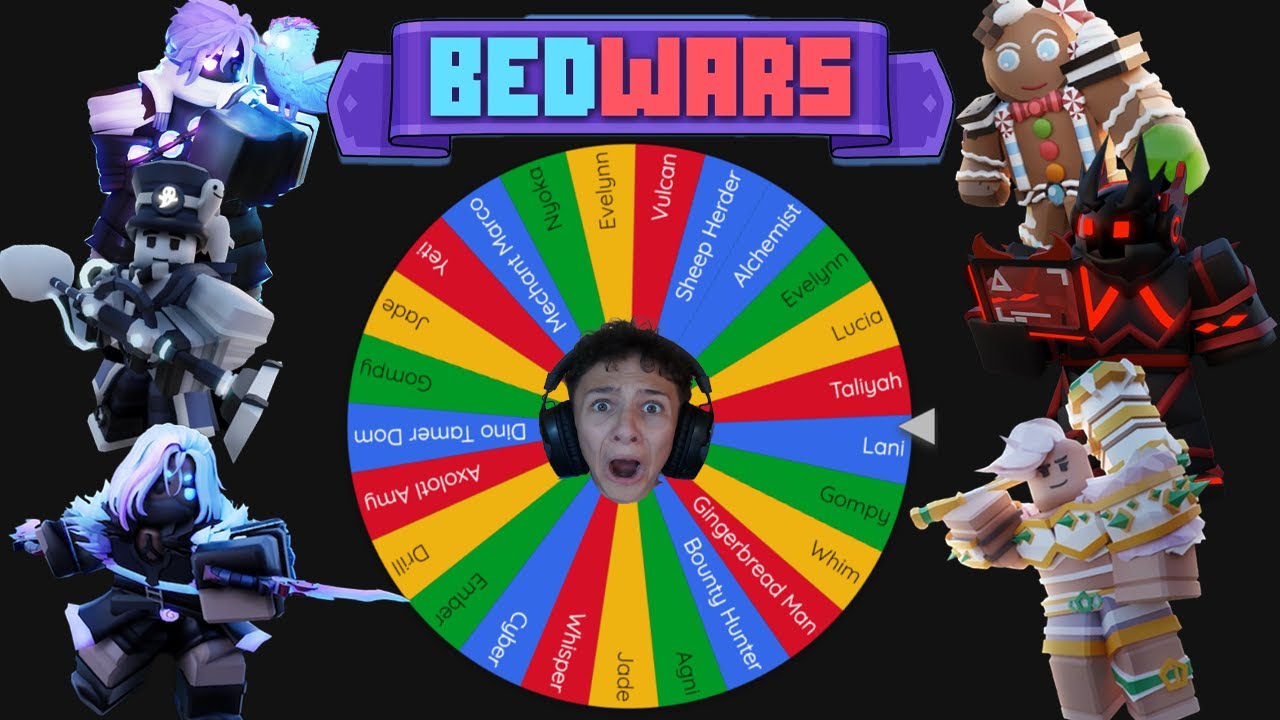 Wheel Picks my Kit in Roblox Bedwars - YouTube