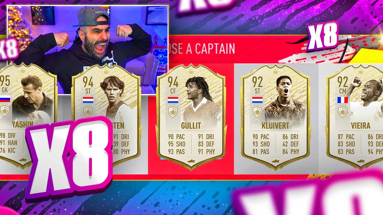 OMG THIS DRAFT IS INSANE! 8 ICON IN A FUT DRAFT! FIFA 20 Ultimate Team ...