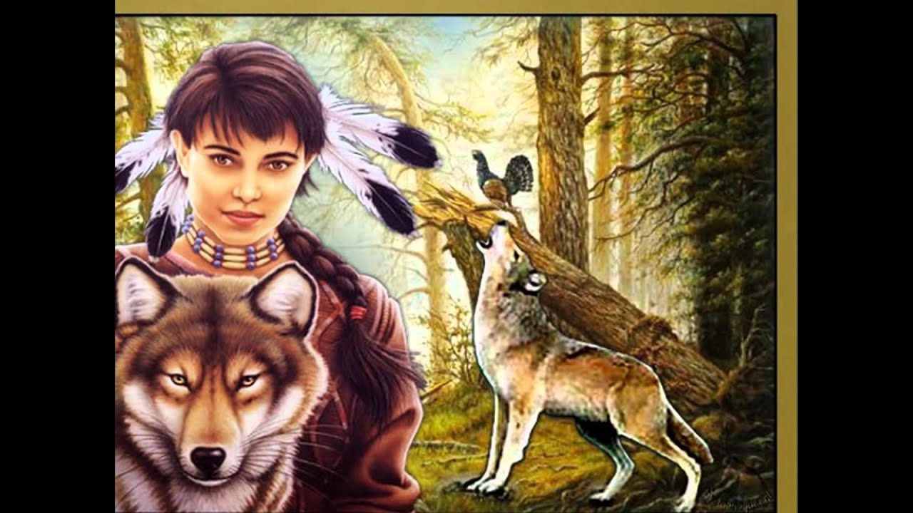 Dancing Wolves, Native American Love - YouTube