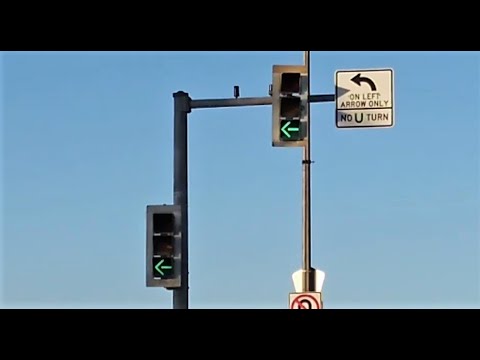 Dual 3M Left Turn Lights In Escondido (Grand Ave & Valley Blvd) - YouTube