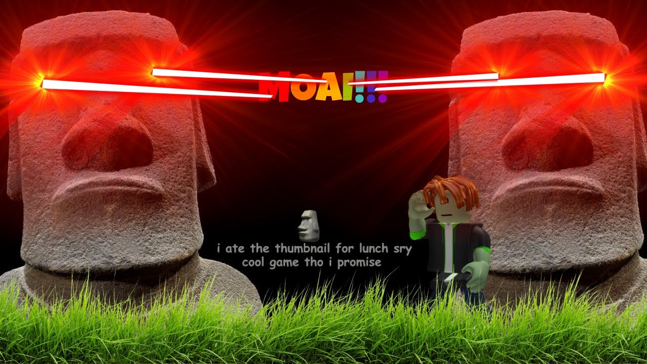 PLAYING 🗿 (Moai) In Roblox! - YouTube