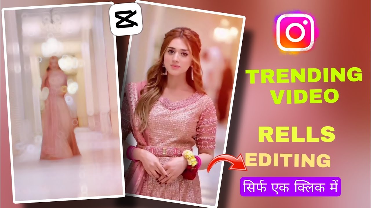 New Reels trending video editing ||in capcut video editing tutorial ...