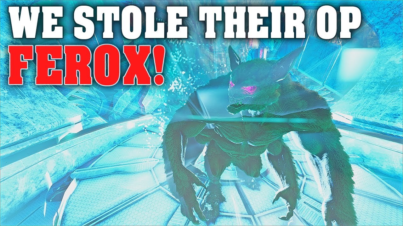 Stealing and Cloning Their Overpowered Ferox! Ark Genesis Small Tribes ...