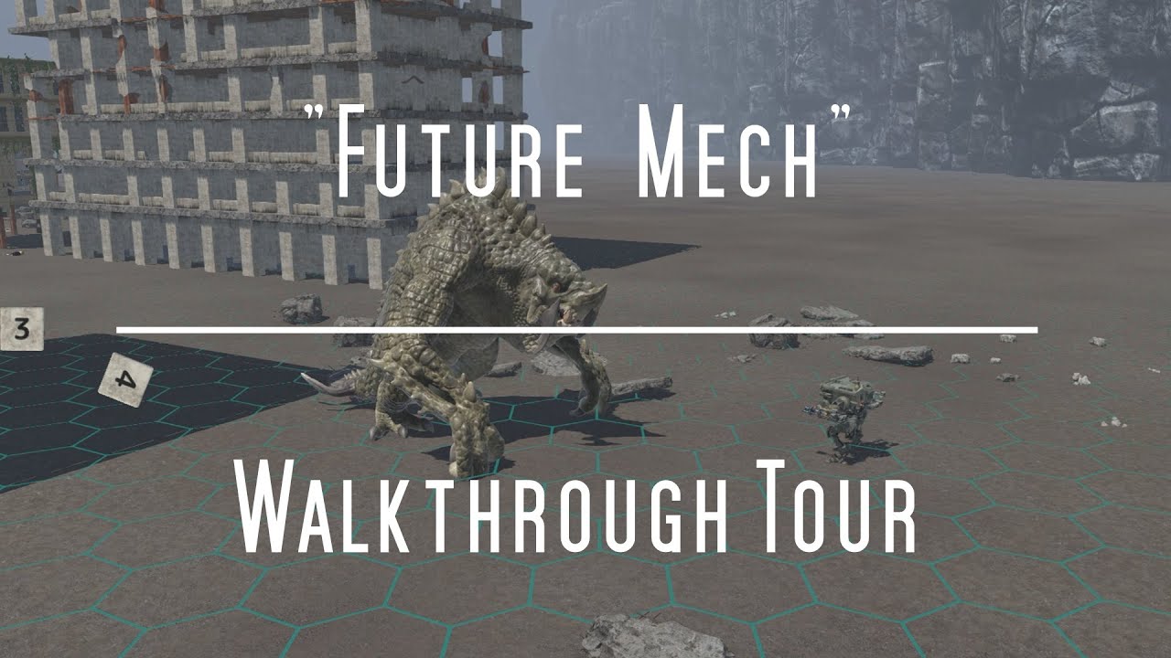 “Future Mech” Walkthrough of SciFi Worldbuilding Project in 3D VTT, RPG ...