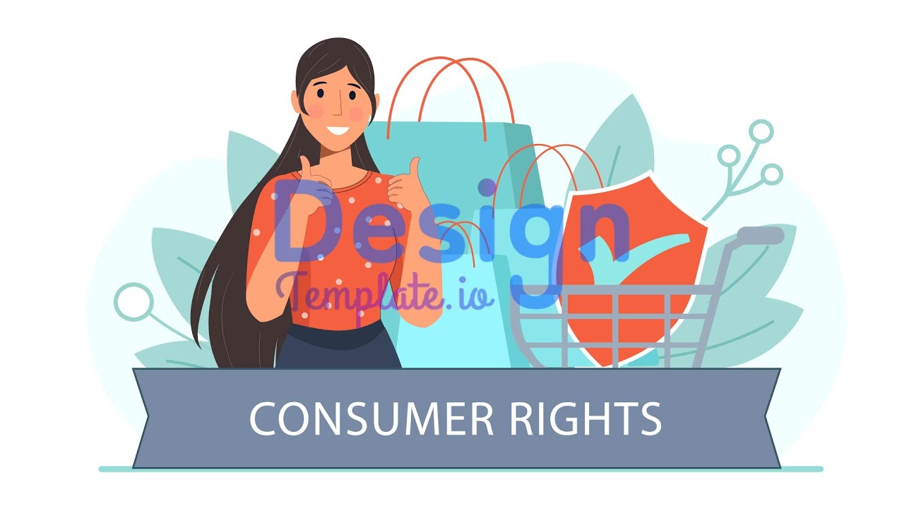 Consumer Right Day Character Animation Scene After Effects Templates ...