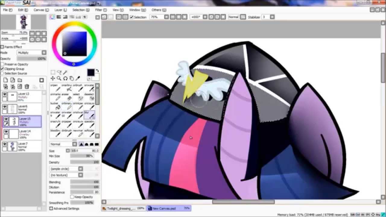 [art] wonderbolt twilight sparkle - YouTube