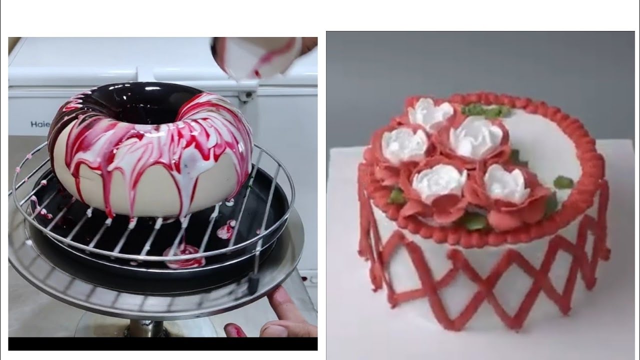 Blue Rose Cake Decorating Tutorials ForCake Lovers | Most Satisfying ...