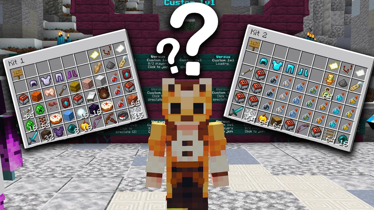 I tried Your Weird TnT Minecart PvP Kits - YouTube