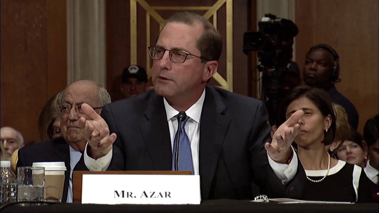 Cassidy questions HHS nominee Alex Azar on Medicaid, patient outcome ...