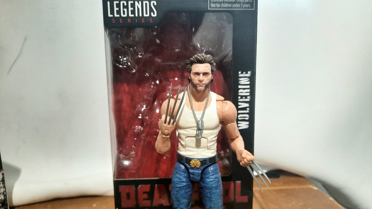 UNBOXING Deadpool Legacy Collection Logan Howlett Wolverine action ...