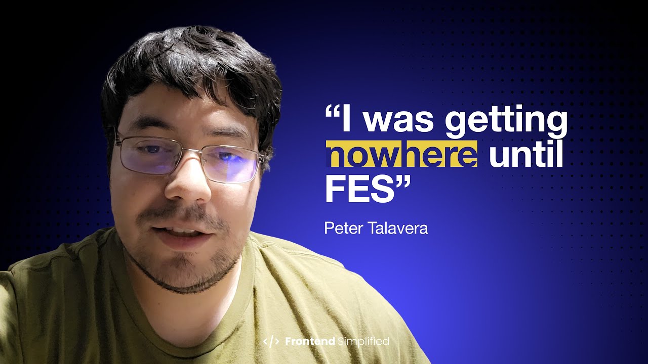 Frontend Simplified Review - Peter went from jobless to web developer ...