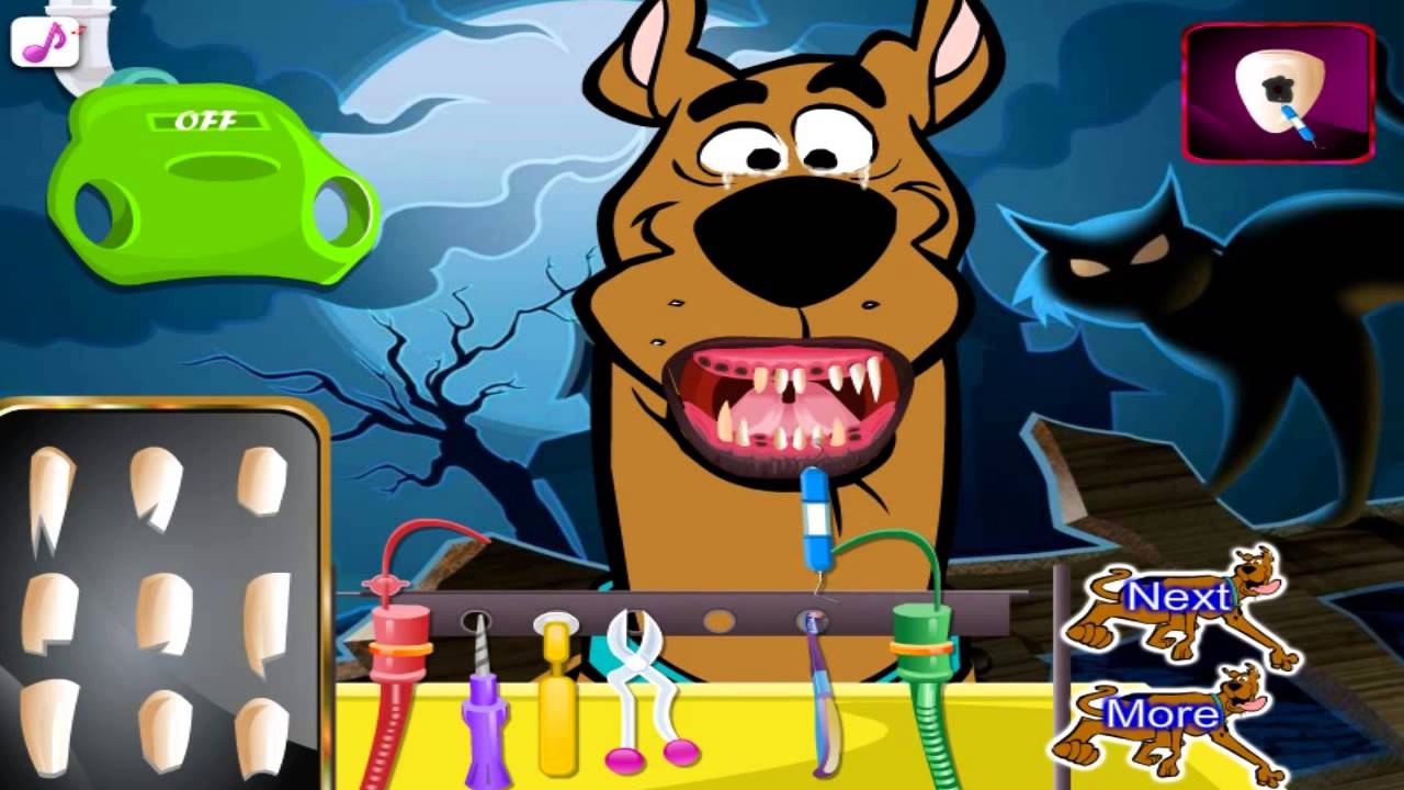 SCOOBY DOO Cuidando Dos Dente JOGO - SCOOBY DOO Caring Of Tooth GAME ...